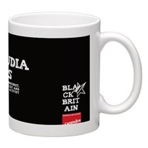Claudia Jones mug – Campaign Materials